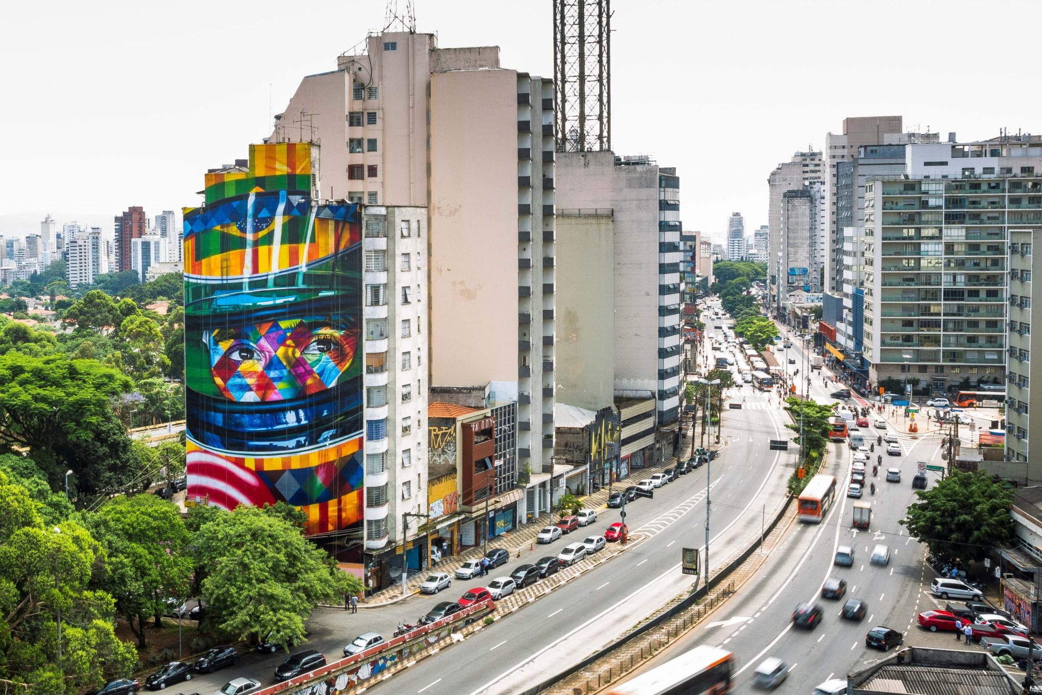 Ayrton Senna mural, São Paulo’s newest landmark, is unveiled on ...
