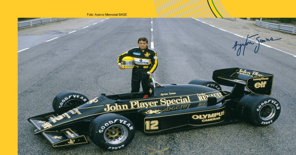 Behind the scenes of Senna’s first deal with a major F1 team: Lotus ...