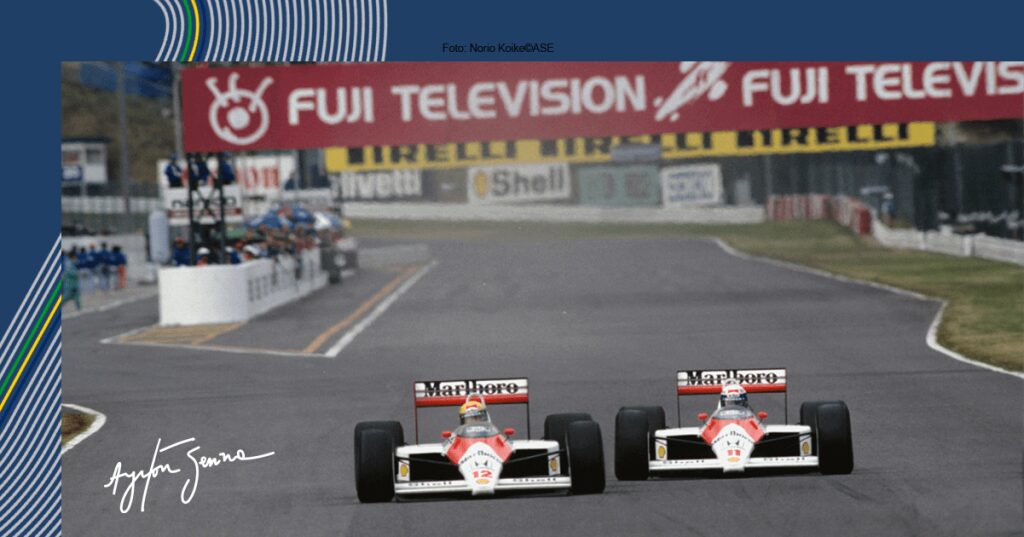 Exactly 34 years ago, Senna conquered his first F1 championship ...