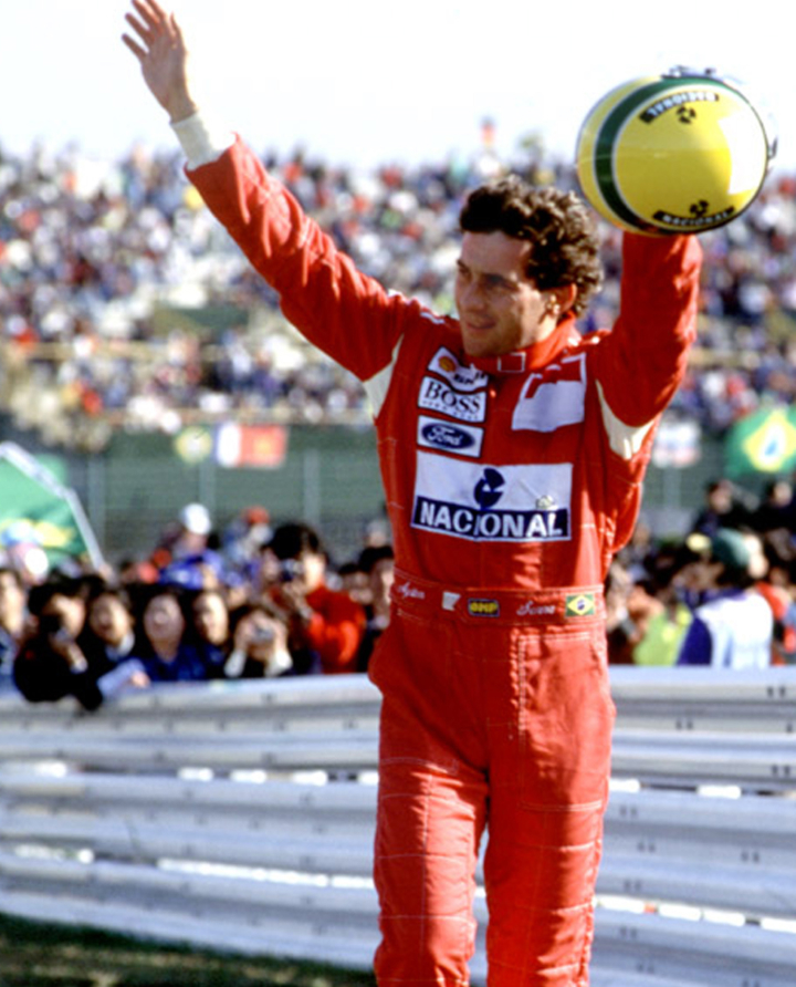 Página inicial - Ayrton Senna